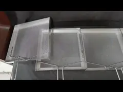 China Professional 800 x 600 mm 304 Stainless Steel Wire Mesh Oven Baking Donut Tray for sale