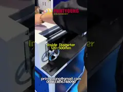 RY500 Grey Board Hot Pressing Paper Pipe Rolling Box Wrapping Machine