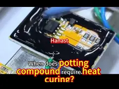heat curing potting compound