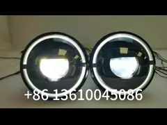 China Jeep Wrangler Car Accessories ABS Plastic Front Light Head Lamp for sale