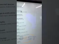 Floor Standing / Wall Mounted LCD Signage Display 43 Touch Screen Kiosk