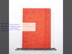 China 15 Pages Hardcover Academic Planner One Subject Layout for Academic Scheduling for sale