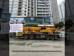 China Xct100L7-1 High Quality 100 Ton Second Hand Mobile Telescopic Arm Truck Crane for sale