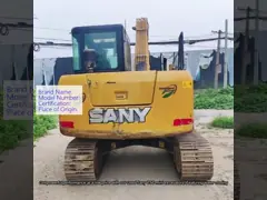 Mini Excavators for Sale at Low Prices, Used Original Sany 75c Excavators, Used Small Excavators in China