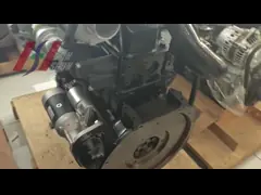 Turbocharged, four-cylinder, liquid-cooled diesel engine 4TNV84T-XSU