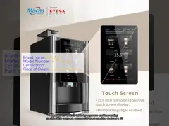 China EVOACAS New Table Top Espresso Tea Vending Machine for Convenience Store Commercial Coffee Vending Machine for sale