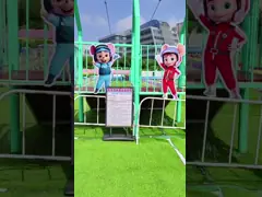 China Non Powered Steel Interactive Playground Equipment Zipline Roller Coaster Equipment For Amusement for sale