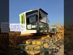 China 100 Meters Max Lifting Zoomlion 6013-6A Manipulator Tower Crane Low Maintenance Costs for sale