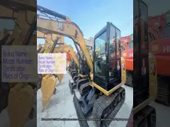 Compact & Short-Tail Komatsu PC35MR Excavator, Fuel-Efficient Mini Digger for Narrow Sites/Municipal Maintenance/Yard Renovation