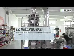 Cina Macchina automatica di pesatura e confezionamento per popcorn con 10 teste per caramelle in vendita