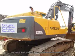 Used Volvo Ec240blc Excavator, 24ton Excavator Volvo Ec240blc Crawler Excavator