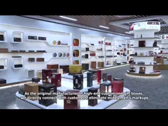 China High Durability Leather Bracelet Packaging Box Jewelry Package Box With Custom Logo for sale