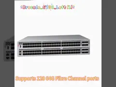 中国 Brocade G730 128 アクティブポート 64GB 96 SPF+トランシーバー Ent 低遅延ストレージ 販売のため