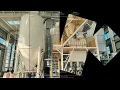 On-site learning and observation of dry mortar production line installation