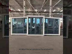 Waterproof Paint Sealed Edges Expandable Prefab Homes with Short Installation Time and 2 KN/m2 Floor Loading