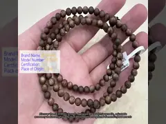 Smooth Agarwood Bracelet Versatile Accessory for Comprehensive Support And Services in Various Occasions