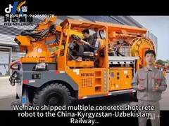 Keda Shotcrete Delivery to China Kyrgyzstan Uzbekistan Railway
