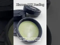 China EC Series End Cover Oil Seal Hydraulic Cylinder Seals NBR Rubber KSK Oil Seal End Cover for sale