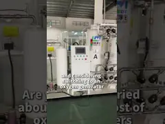 High Purity Oxygen System 99.5% for Laser Cutting Welding Metal Processing