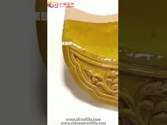 China Chinatown Building Material Arch Roof Design Gold Glazed Chinese Orient Roof Tiles for sale