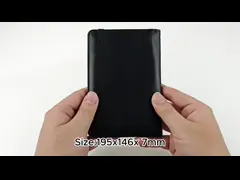 Custom PU Leather Sublimation Passport Covers Travel Wallet Card Passport Holder With Pockets