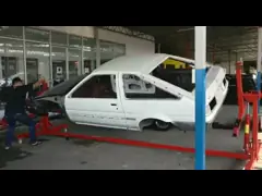 China Car Rotisserie Rotating Body Paint RackHigh Quality Heavy-duty Vehicle Paint Rack for sale