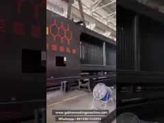 Indian Customer Operating High-Speed Gabion Mesh Machine | Riverbank Protection Project