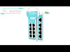 Los interruptores industriales no administrados generales admiten 5/8 de manera 100mbps