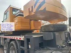 China 95% New Used Original 50ton Crane Truck Xct50 2021 Year Second Hand Used China Truck Cranes for sale