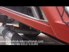 China SINOTRUK Oil Transport Hohan Truck With Manhole Cover and Breath Valve 10000L Volume for sale