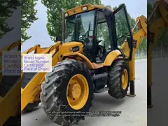 High Efficiency Used Jcb 4cx Backhoe Loader at Low Price for Sale Good Condition