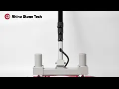 China Double Disc Solar Panel Rotating Brush Solar Cleaning Brush Cleaner Photovoltaic Cleaning for sale