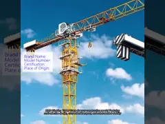 China Light Climbing Tower Crane Tower Crane Construction Works for sale