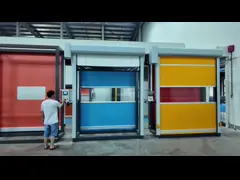 Cina Controllo del sistema di conversione di frequenza dedicato Industrial Fast Door Fast Acting Roll Up in vendita