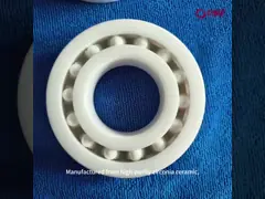 China 1207 ZrO2 Ceramic Ball Bearings with PFA Cage used for water pump for sale