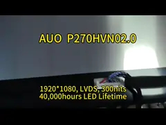 China 27 Inch AUO IPS LCD Panel P270HVN02.0 1920x1080 300 Nits for sale