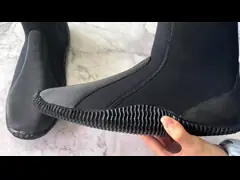 China Breathable Safety 5mm Dive Boots Neoprene Dive Boots With Reinforced Soles for sale