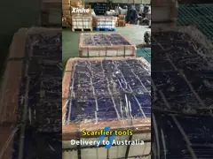 Total 4 full pallets of scarifiers carbide TCT cutters for our big Australia customer
