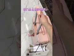 A suitcase with large capacity, dry and wet separation, and the ability to hang bags on the side