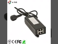 2-Group POE Adapter Injector Up to 30W of power on 2-pairs