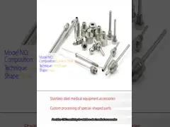 Stainless Steel Pipe Thread Needle Medical Accessory CNC Machining.