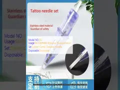 China Medical Grade 304 Stainless Steel Needle Roller - 0.12mm to 0.25mm Diameter Options with 192 or 540 Needles for Skincare for sale