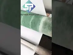 Il vello del poliestere del cotone di Floor Protection Recycled del pittore ha ritenuto il tessuto non tessuto del rotolo laminato LDPE