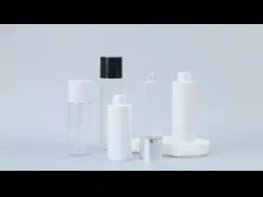 China Customized cosmetic bottle packaging, PET plastic facial toner bottle for sale