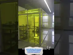 China Aluminum Frame Material Module Cleanroom Ideal Solution for Cleanroom Operations for sale