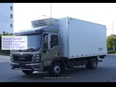 Sinotruk HOWO 4.2-meter pure electric refrigerated truck