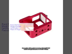 Precision CNC Machined Parts with Tight Tolerance +/-0.002~0.005mm and ISO9001:2015 Certified for Quick 7~35 Working Days Lead Time