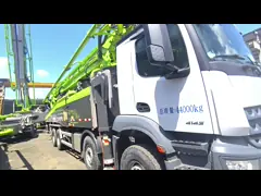 Used 2021 Zoomlion 63M Concrete Pump Truck Mercedes Benz