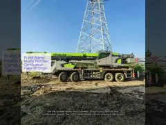 Used China Top Brand Zoomlion 55 Ton Hydraulic Mobile Truck Crane in Stock Durable Heavy Duty Construction Machinery