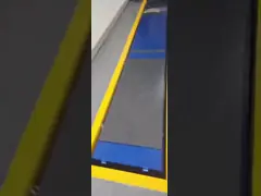 China Space Saving Scissor Portable Vehicle Lift 3500kg Lifting Capacity For Garages for sale